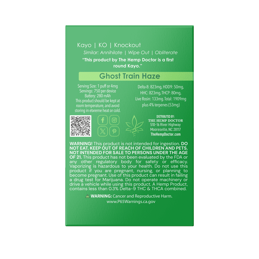 Buy D8 blend delta 9 vape cartridges - The Hemp Doctor