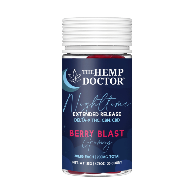 Shop Blue Raspberry CBD Gummies - The Hemp Doctor