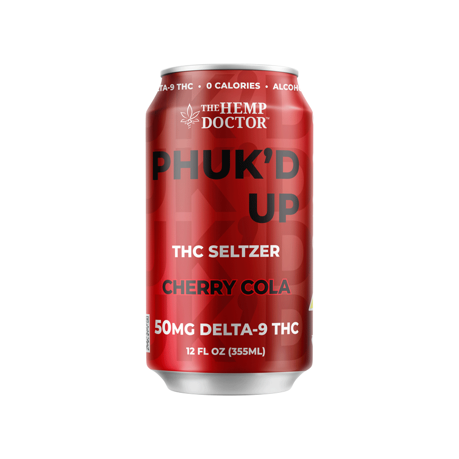 PHUK'D UP | DELTA 9 THC SELTZER | 50MG - The Hemp Doctor
